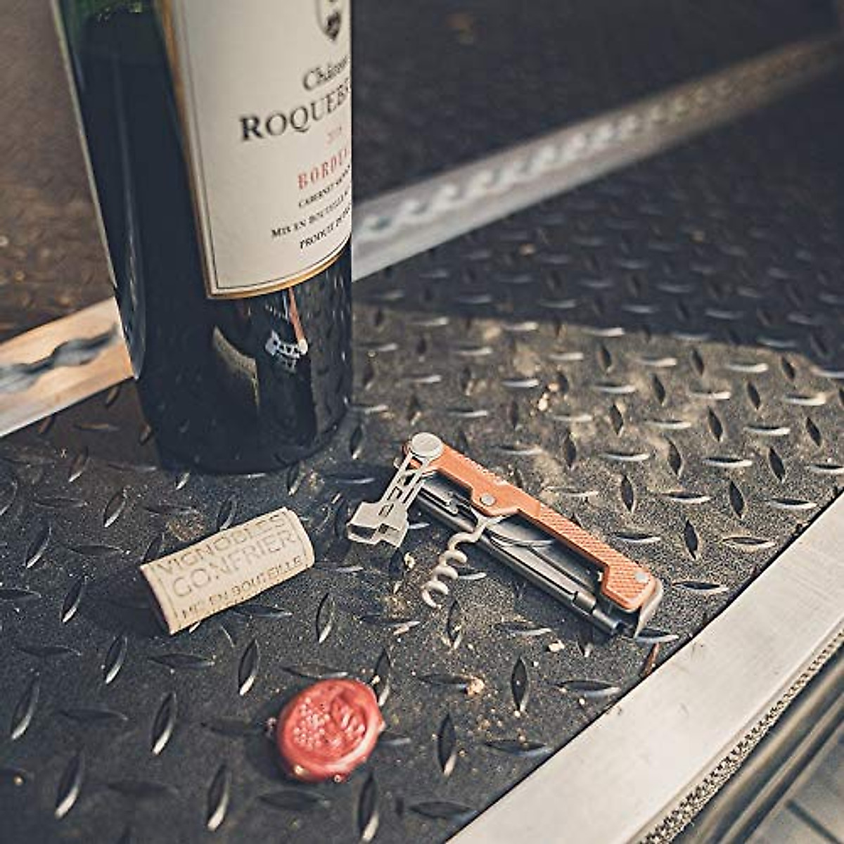 Gerber Armbar Cork, Pocket Knife Multi-Tool with Cork Screw, Onyx