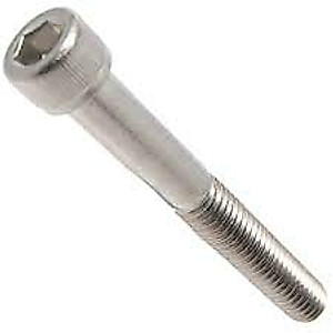 3/8"-24 x 1" Socket Head Cap Screw 18-8 Stainless Steel (Quantity: 10 pcs) Fully Threaded Fine Thread