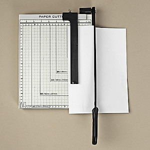 Paper Cutters and Trimmers Cutting Board Table Cutter for A4, B5, A5, B6, B7 Office School
