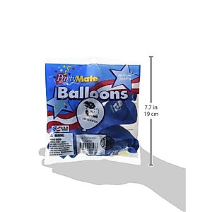 Pioneer Balloon Company 10 Count University of Kansas Latex Balloon, 11", Multicolor