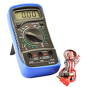 JacobsParts Digital Multimeter AC DC Voltmeter Ammeter Ohmmeter Volt Tester Meter XL830L