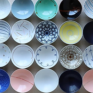 Hakusan Pottery S-20 Flat Tea Wan, White, Approx. φ5.9 x 2.1 inches (15 x 5.3 cm), Masahiro Mori Design, Hasami Ware Made in Japan