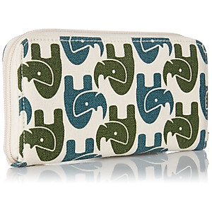 Bungalow 360 Zip Around Wallet (Rhino)