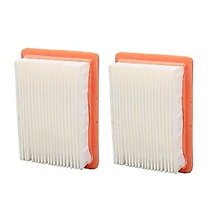 2Pcs 19mm Trimmer Air Filter, Brush Cutter Air Filter, Lawn Mower Air Filter Replacement for Garden Mower