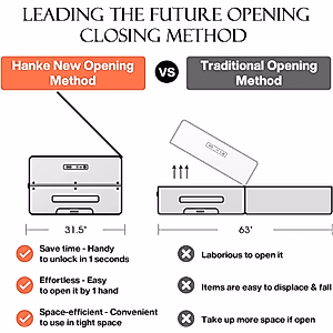 Hanke 26 Inch Large checked Luggage PC Hard Shell luggage Top Opening Aluminum Frame Tsa Luggage Suitcases with Wheels for Travel Woman Men.(Bamboo Green)