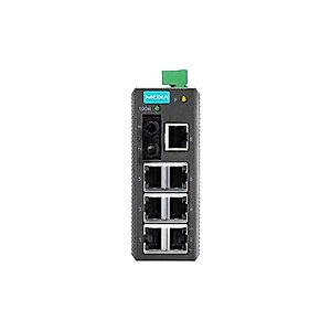 MOXA EDS-208-M-ST Entry Level Industrial Ethernet Switch with 7 10/100BaseT(X) Ports,1 100BaseFX Port, Multi Mode ST with -10 Degree to 60 Degree of Operating Temp.