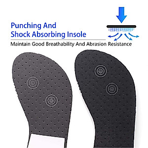 Womens Mens Water Shoes Barefoot Slip-On Quick Dry Non Slip Aqua Socks for Beach Swim Yoga Exercise Sports, Octopus White, 5.5-6.5 Women/5-5.5 Men