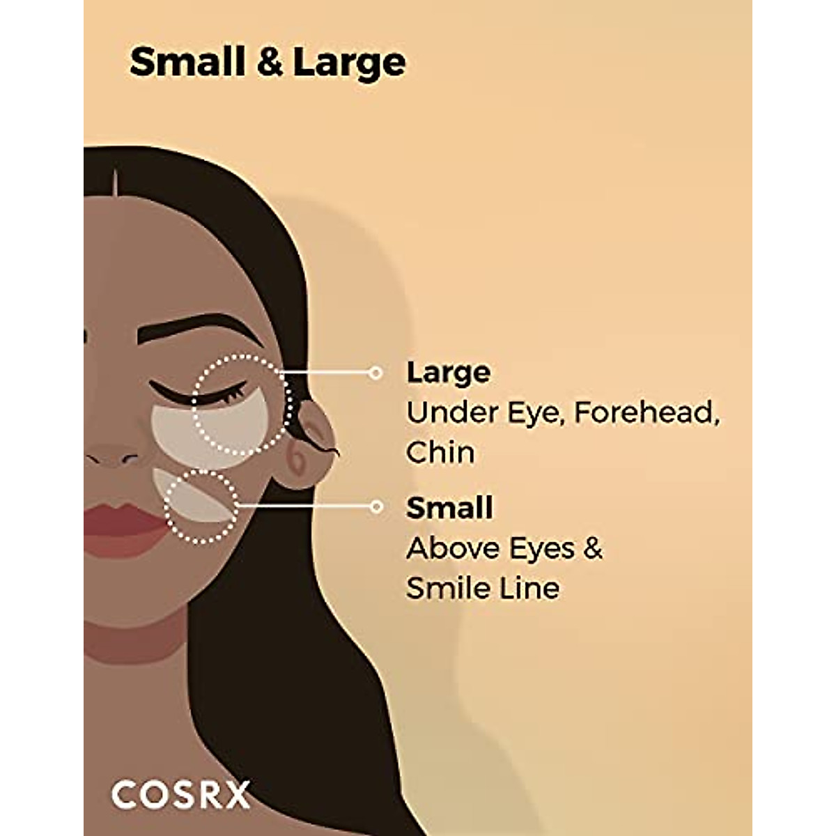 COSRX Advanced Snail Hydrogel Eye Patch 60 Patches (3.17 oz) | Eye treatments | Fine Line, Undereye, Revitalize, Refresh, Korean Skincare