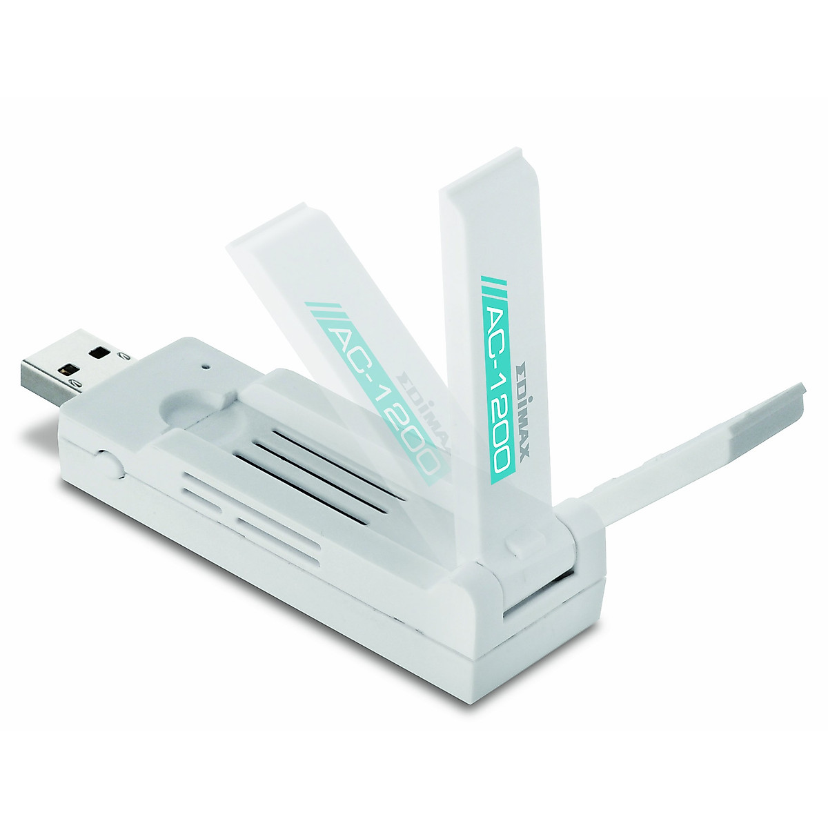 EDiMAX Wi-Fi 5 802.11ac AC1200, Dual-Band 2.4/5GHz Adapter for PC, Wireless AC USB 3.0 Adapter Dongle w/ Foldaway Antenna, Up to 867Mbps Fast Transfer, Win11 Plug-n-Play, Mac OS, Linux, EW-7822UAC