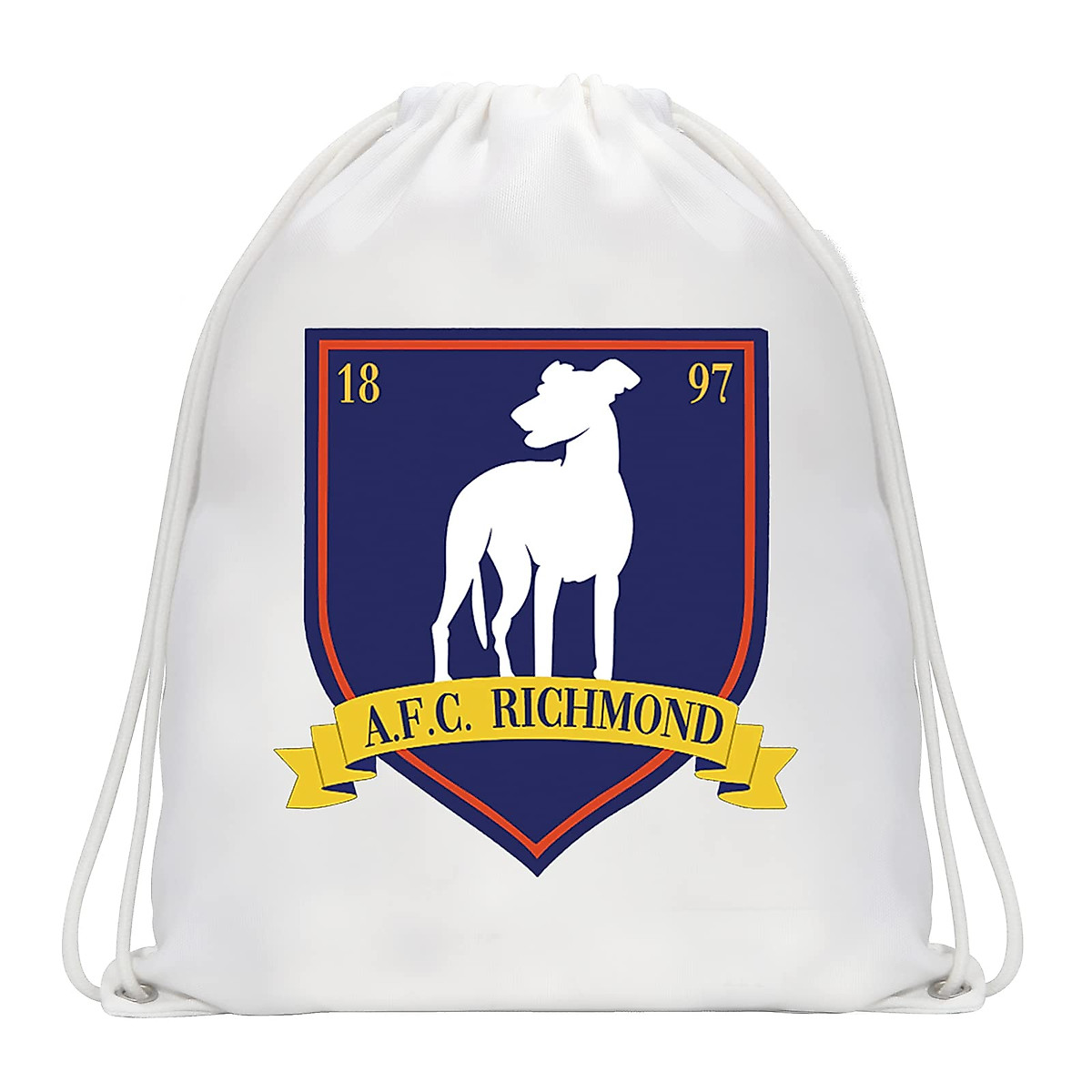 TOBGBE TV Show Gift TV Show Characters Inspired Drawstring Backpack Funny Gift TV Show Merchandise Soccer Football Lover Bag (AFC DB)