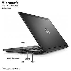Dell Latitude 7280 12.5 Inch Business Laptop, Intel Core i5-7300U up to 3.5GHz, 16G DDR4, 512G SSD, HDMI, Windows 10 Pro 64 Bit Multi-Language Support English/French/Spanish(Renewed)
