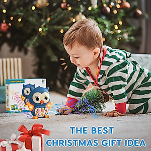 Baby Musical Toys with Music LED Lights Electronic Toys Animal Sounds Toddlers Interactive Learning Early Educational Development Infant Crawling Toys for 6 to 18 Months Boys Girls Birthday Gifts