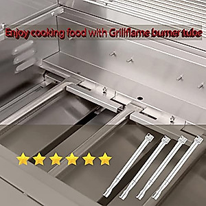 RJC32A RJC011P Burner Replacement Parts for RCS Premier Series Gas Grill Parts Summerset Sizzier Grill Parts Stainless Steel Burner 4 Pcs