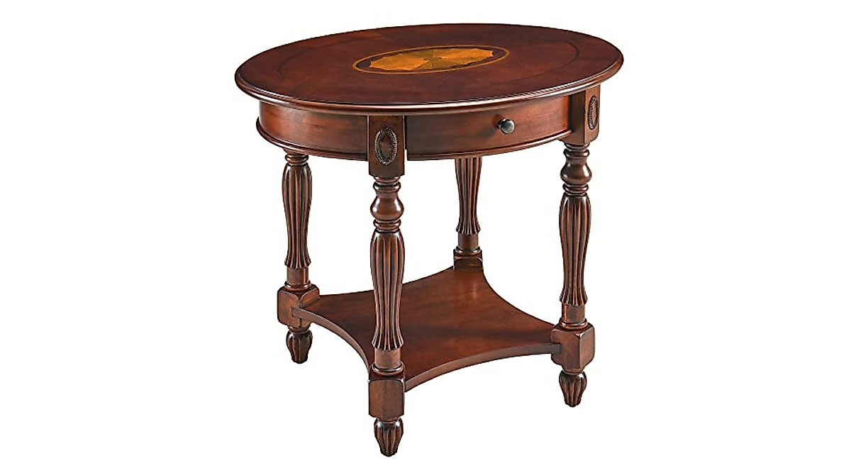 MODERION Solid Wood End Table - Elegant & Durable