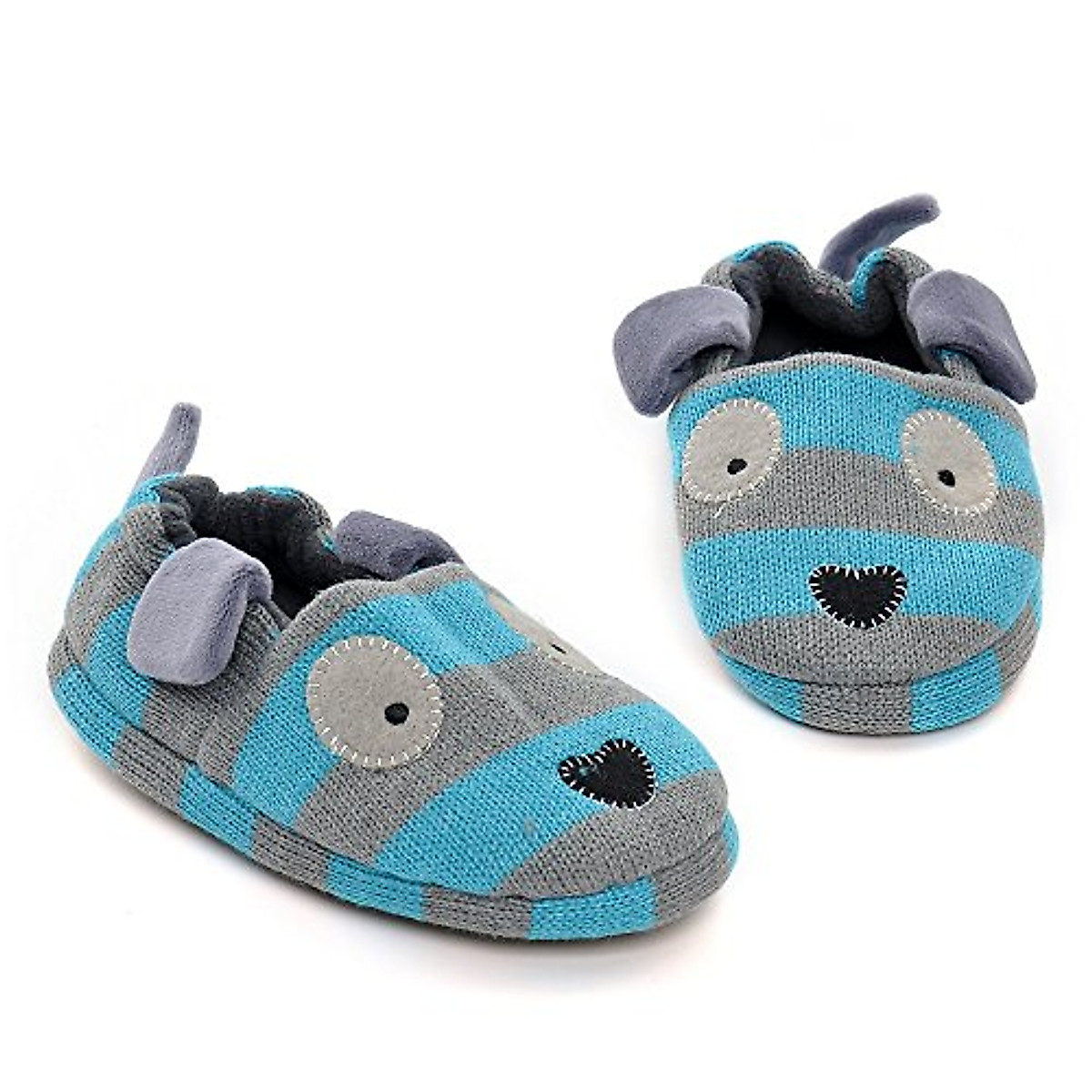 ESTAMICO Toddler Boys' Doggy Slipper US 5-6