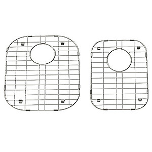 American Standard 7433000.075 2-Pack 13.39-in x 16.06-in Sink Grids, Stainless Steel