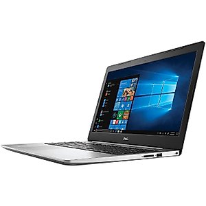 Dell Inspiron 15 5570 15.6" Laptop Computer - Silver; Intel Core i5-8250U Processor 1.6GHz; Microsoft Windows 10 Home 64-bit; 8GB DDR4-2400 RAM; 1TB Hard Drive