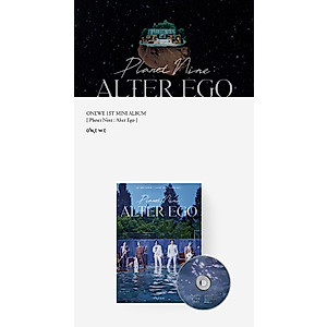 RBW Entertainment ONEWE - Planet Nine : Alter Ego (1st Mini Album) Album+Extra Photocards Set (KTMCD0882)