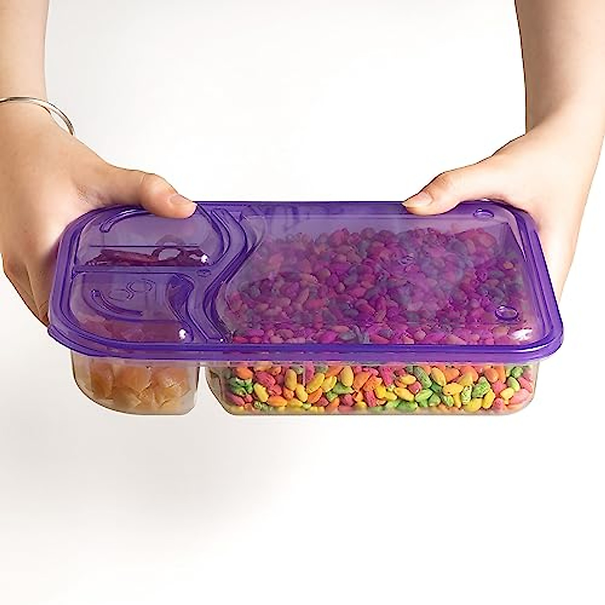 SANOEARTH Lunch Containers for Adults | [7 Pack] Lunch Box Containers | Bento Lunch Box | Bento Box Adult Lunch Box | Meal Prep Container | Lunchable Container, 41oz, Supersize
