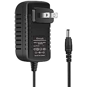 Kircuit AC Power Adapter Charger for Curtis DVD 8017 DVD8039B DVD8007C Portable Player