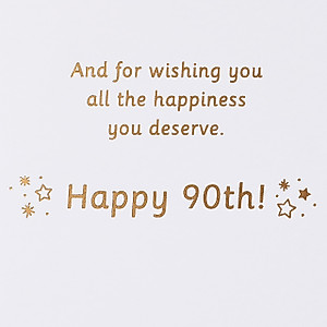 American Greetings 90th Birthday Card (Such A Wonderful Day)