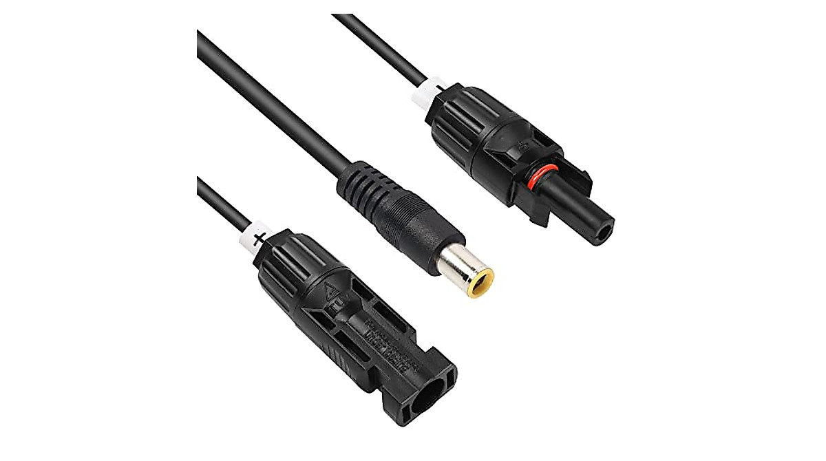 PNGKNYOCN 8mm Solar Panel Connector Cable - Durable & Flexible