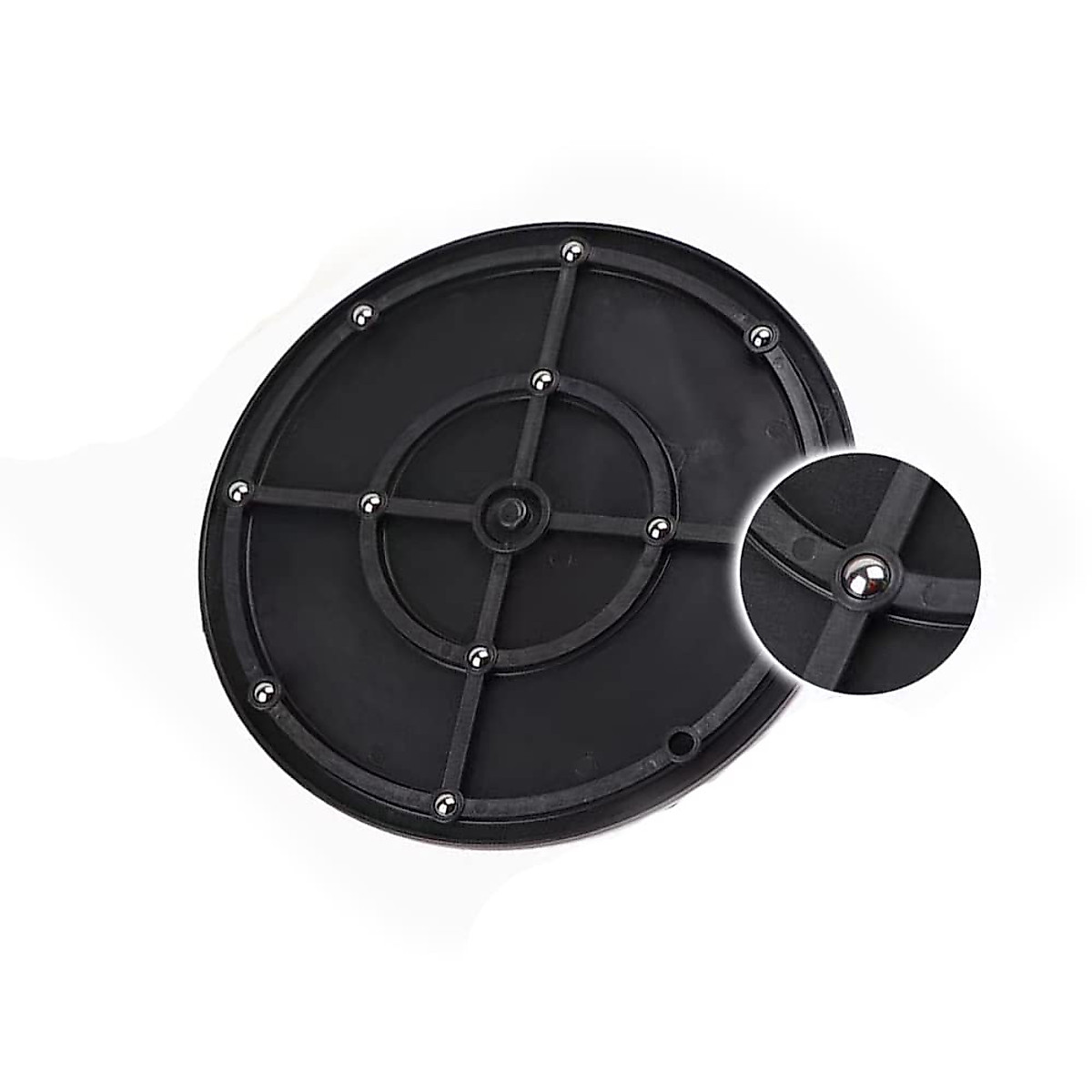 Heavy Duty Rotating Swivel Stand with Steel Ball Bearings - Lazy Susan Spray Paint Turntable for Flat Panel Monitors, Potted Plants,TV's, Sculpture , Speakers (10 inch-2pack)