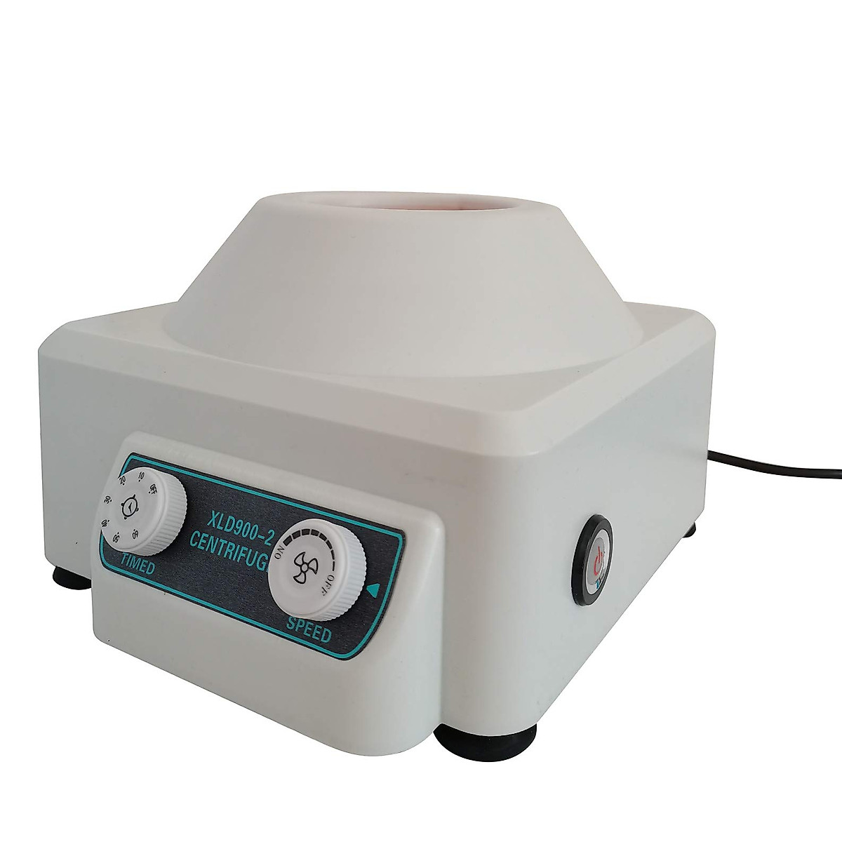 Soiiw Lab Benchtop Centrifuge,0-4000rpm Speed Control Centrifuge Machine 6 x 20ml 0-60min Timer