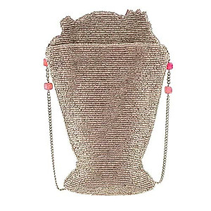 Mary Frances womens Shake It Up Crossbody, Pink, One Size US