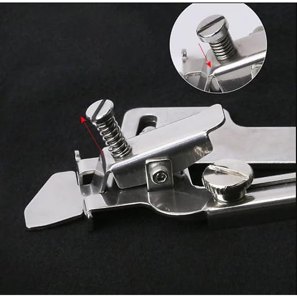 Sewing Machine Presser Foot, Snap on Sewing Machine Foot, Stainless Steel Sewing Machine Accessories (1 Pack)