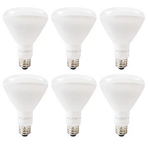 TCP Recessed Kitchen LED Light Bulbs, 65W Equivalent, Non-Dimmable, Soft White (6 Pack)