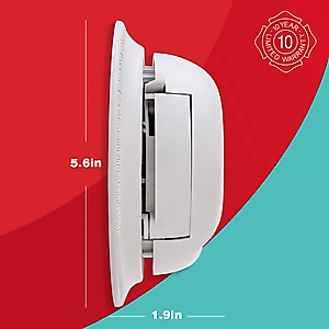 First Alert BRK SC9120B-12 Hardwired Smoke and Carbon Monoxide (CO) Detector with Battery Backup, 12-Pack