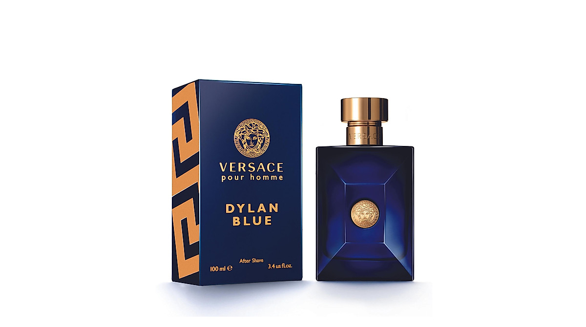 Versace Dylan Blue After Shave Lotion 100ml - Elegant Fragrance for Men