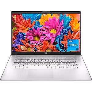 HP Newest 17.3" HD+ Business Laptop, Intel Quad Core i3-1125G4(>i5-1035G4), 16GB RAM, 1TB NVMe SSD, Fullsize Keyboard, WiFi, HDMI, Webcam, USB-A&C, Windows 11, CUE Accessories