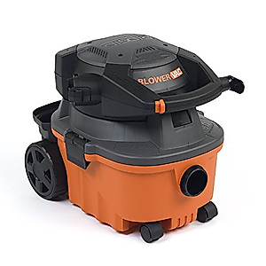 RIDGID Wet Dry Vacuums VAC4010 2-in-1 Compact and Portable Wet Dry Vacuum Cleaner with Detachable Blower, 4-Gallon, 6.0 Peak HP Leaf Blower Vacuum Cleaner