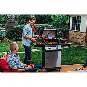 Dyna-Glo DGP321SNP-D Premier 2 Burner Propane Gas Grill, Stainless
