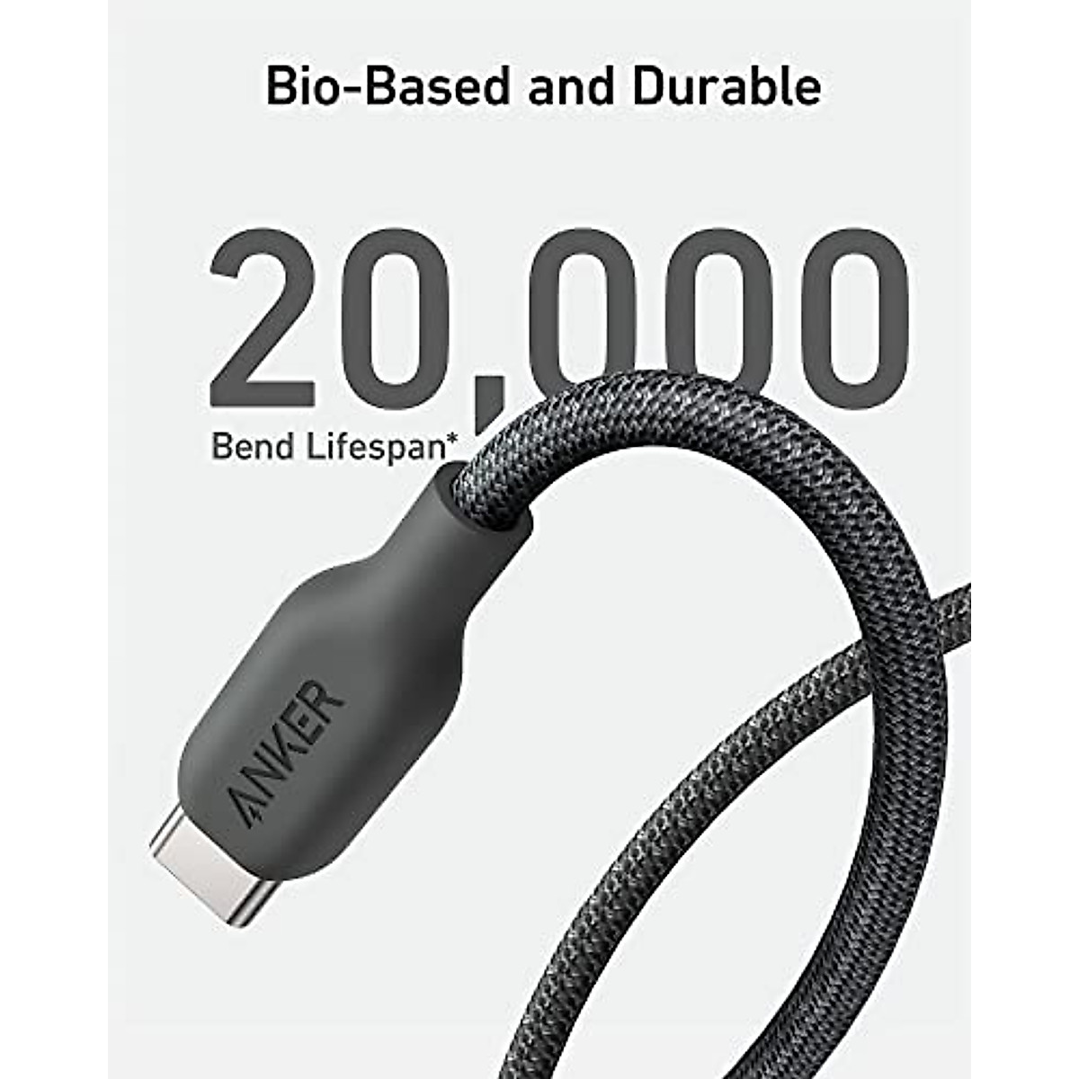 Anker 543 USB C to USB C Cable (140W, 6ft), USB 2.0 Bio-Nylon Charging Cable & 45W USB C Super Fast Charger, 313 Charger, Ace Foldable PPS Fast Charger Supports Super Fast Charging 2.0
