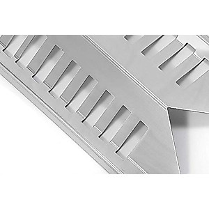 Htanch SN6061(1-Pack) 19.5625 inch 16GA Stainless Steel Heat Plate Replacement for Select Broil-Mate and Fiesta,Master Forge Gas Grills