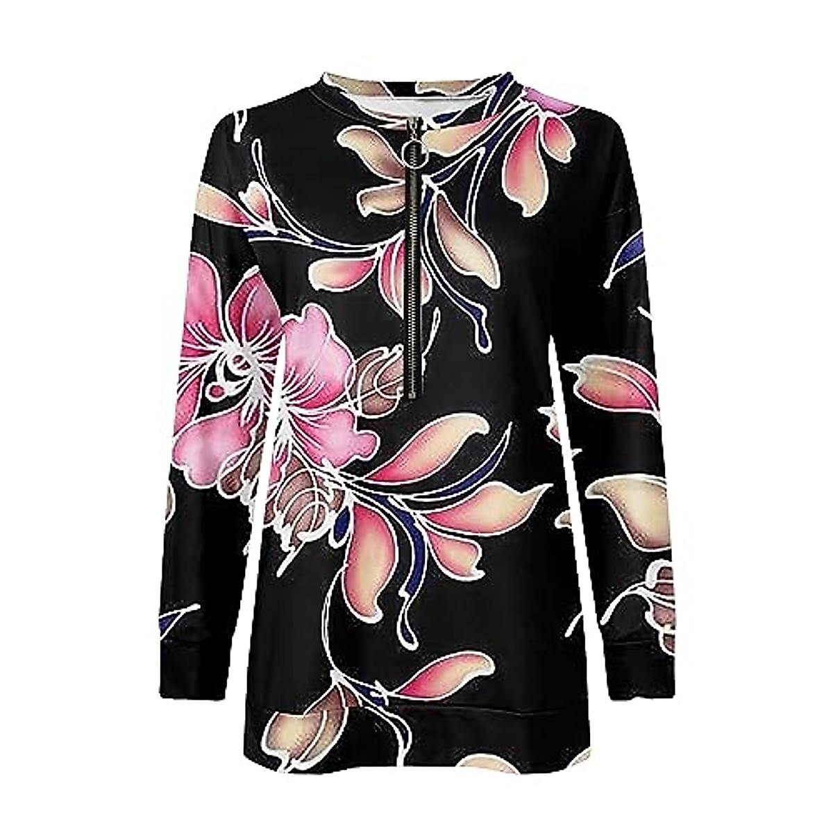 Lightweight Sweatshirts For Women Long Sleeve Tshirts Shirts For Women Long Sleeve Shirts For Women Quarter Zip Pullover Women Tops Casual T Shirts Printed Long Sleeve Blouses Shirts Generic