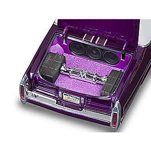 Revell 85-4438 Custom Cadillac Lowrider Model Car Kit 1:25 Scale 110-Piece Skill Level 5 Plastic Model Building Kit , Purple