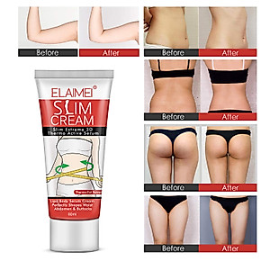 2PC Hot Cream,Fat Burner Sweat Cream-Slimming Cream for Belly,Waist and Thighs, Abdomen,Buttocks, Firming Cream- Goodbye Cellulite for Women Weight Loss Fast