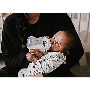 Tommee Tippee Closer to Nature, Newborn Baby Bottle Starter Set – Pink, Girl