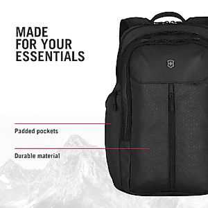 Victorinox Altmont Original Vertical-Zip Laptop Backpack - Travel Backpack for 17" Laptop - Premium Travel Accessory - 24 Liters, Black