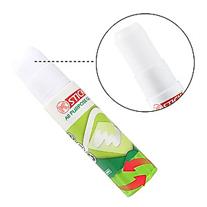 ACEIRMC 3D Printer Glue Stick for Hot Bed Print Filament PLA ABS PET PETG Washable Anti-Tilt Non-Toxic - 21g(Pack of 3)