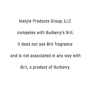 Perfect Scents Fragrances, Inspired by Burberry Brit, Women’s Eau de Toilette, Vegan, Paraben Free, Never Tested on Animals, 2.5 Fluid Ounces