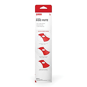 Evans Soundoff Drum Mute Pads - Drum Pads for Acoustic Drum Sets - Drum Mutes Pack - For Ride Cymbals - Great for Silencing Drum Kits to Practice - Fits 20" Ride