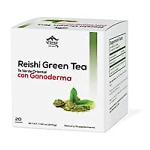 REISHI GREEN TEA (ORIENTAL GREEN TEA) WITH GANODERMA AND L-CANITINE (1 BOX) 20 SACHETS