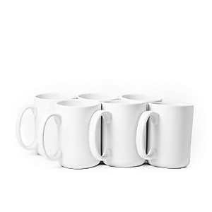 Amuse- Professional Grade Stoneware Mug- Sublimation Series- Set of 6 (15 oz)