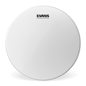 Evans Drum Heads - Hydraulic Red Tom Drumhead, 15 Inch , White