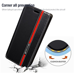 for Xiaomi Redmi 12 4G Case, Fashion Multicolor Magnetic Closure Leather Flip Case Cover with Card Holder for Xiaomi Redmi Note 12R 5G (6.79”)